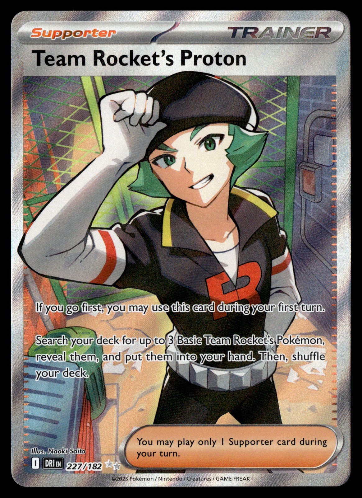 Team Rocket's Proton 2025 Scarlet & Violet: Destined Rivals #227/182 ...