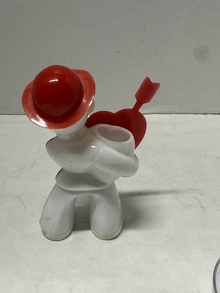 Vintage "To My Love" Hard Plastic candy container Pull Toy by Rosbro | eBay