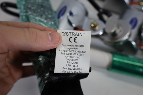 3 Q'STRAINT WHEELCHAIR BELT RETRACTOR Q8-8201-SC TIE DOWN STRAPS | eBay