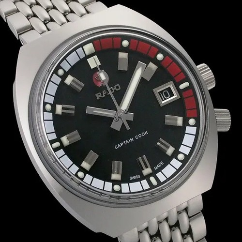Rado Tradition Captain Cook Mark II Limited 1962 R33522153 41mm SS ...