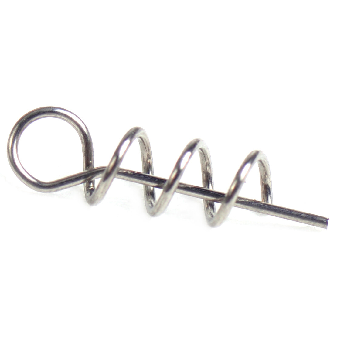 100x Feder Spiral Fishing Fisch Angeln Spring Weiche Köder Bait ...