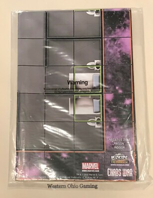 Heroclix Negative Zone Prison Indoor Map NEW Marvel Chaos War LE ...