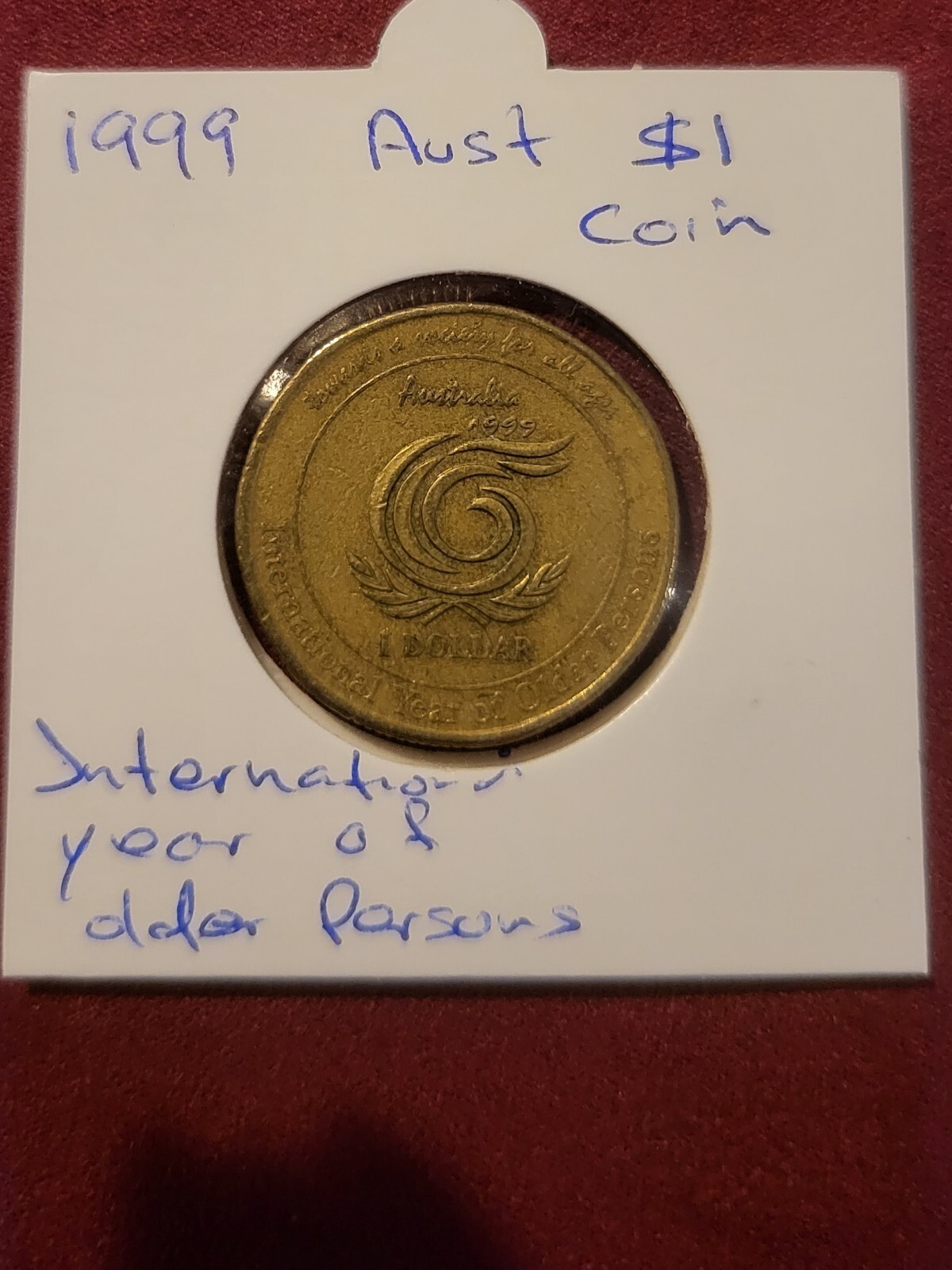 1999 AUSTRALIAN $1 COIN - INTERNATIONAL YEAR OF OLDER PERSONS | eBay ...
