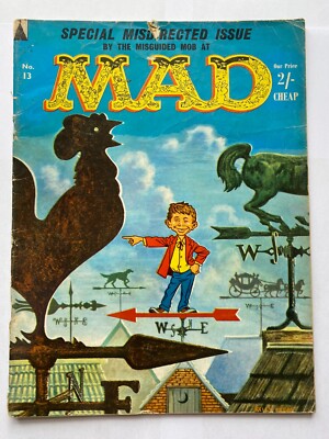 MAD MAGAZINE #13 British UK Edition GD | eBay UK