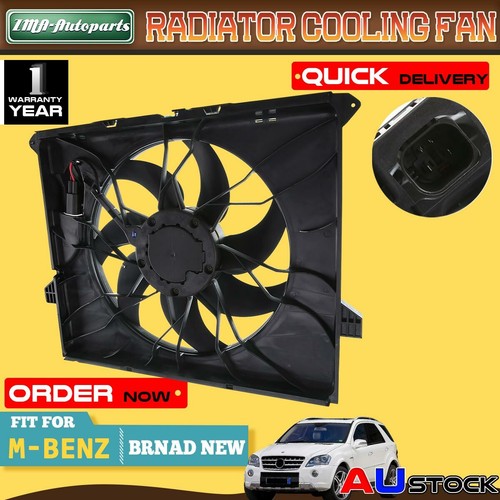 Radiator Cooling Fan for Mercedes-Benz W164 ML280 ML320 R280 R300 R350 ...