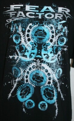 FEAR FACTORY 2013 The Industrialist Concert Tour T-SHIRT XL Industrial ...
