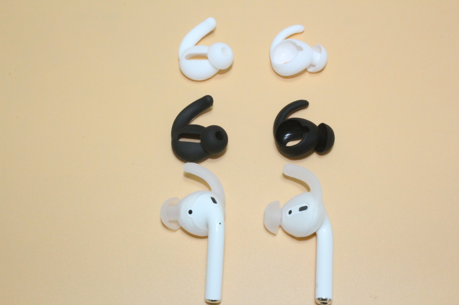 Ear Hooks Cover Silicone Ear Tips for Apple AirPods EarPods Sport ...