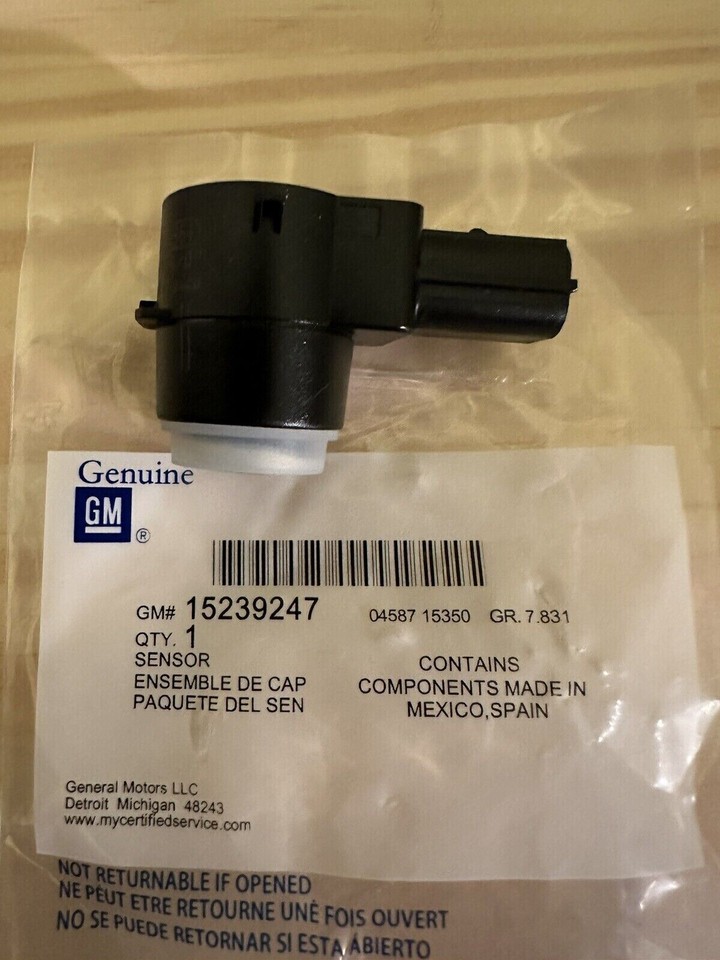 15239247 Reverse Backup Parking Bumper Park Assist Object Sensor For ...