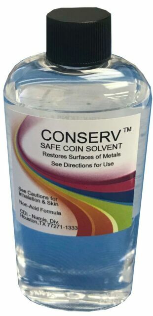 Safe Coin Cleaning Solvent Remove Impurities Tarnish Luster Restore 8 ...
