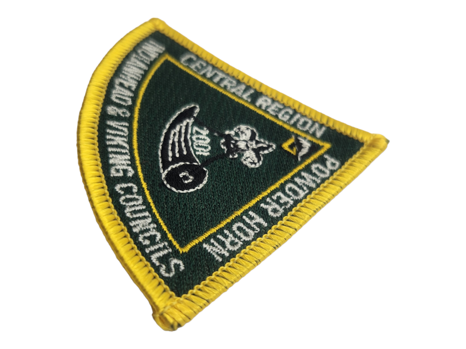 Central Region Powder Horn Patch Indianhead & Viking Council Boy Scout ...