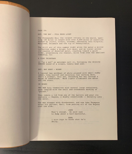 (6) Six Unproduced Original Independent Film Screenplays 70s-2000s ...