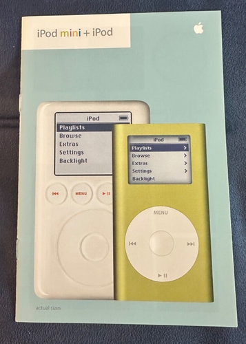 2004 Apple iPod mini + iPod Brochure | eBay