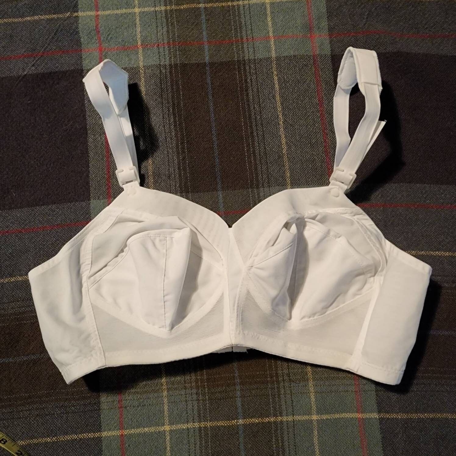 Vtg Circular Bullet Bra Pink Satin Longline Pinup But… - Gem