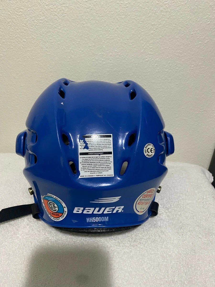 Bauer Hockey Helmet Blue