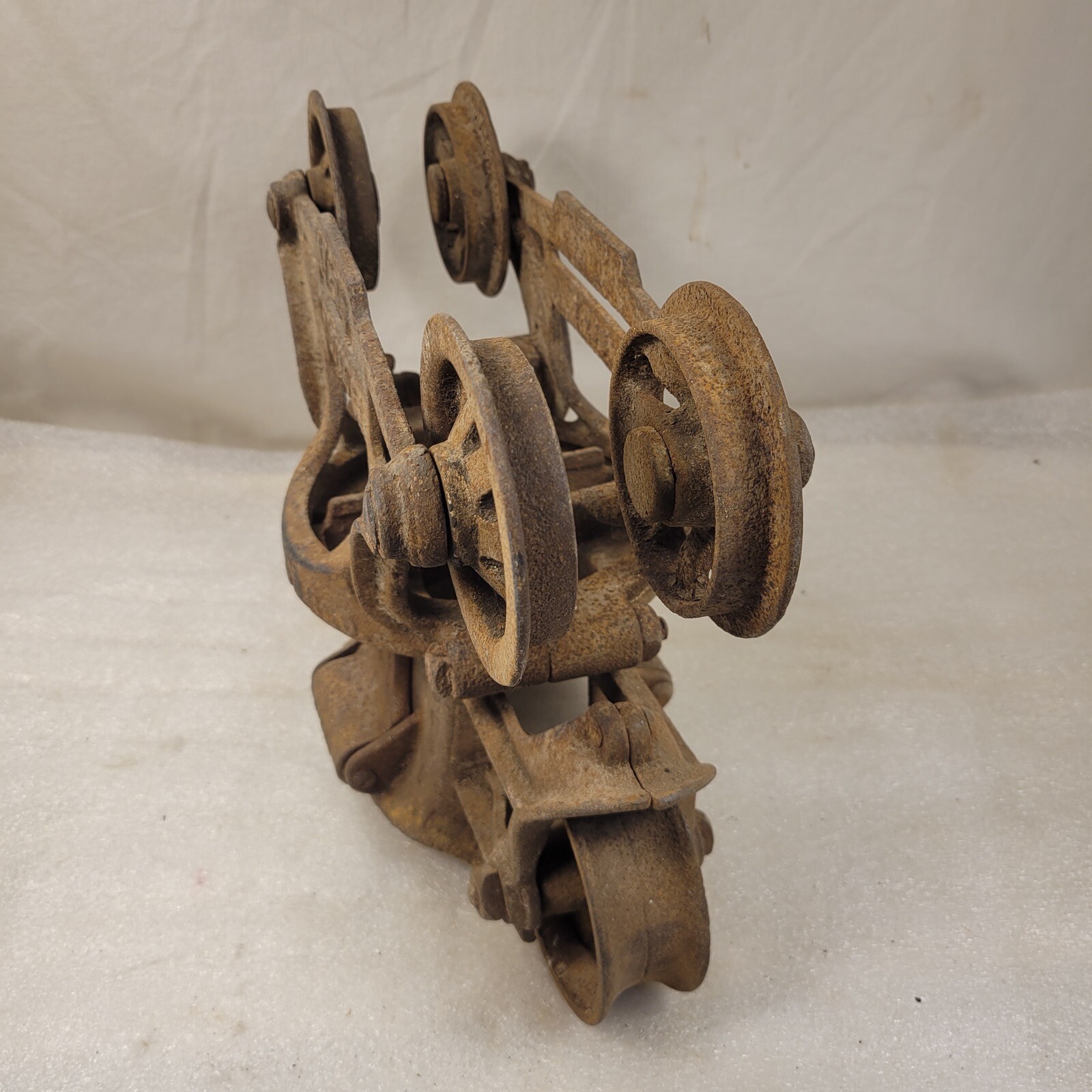 MYERS UNLOADER HAY TROLLEY CAST IRON ~ ASHLAND OHIO | eBay