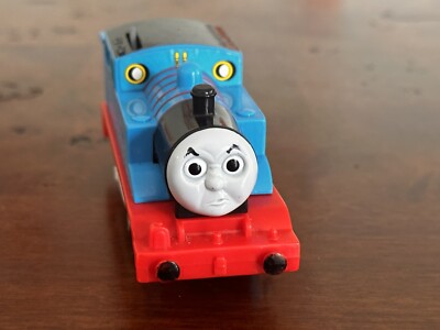 THOMAS TRACKMASTER MOTORISED ENGINE Angry Upset Face *RARE* Collectable ...