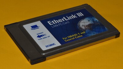 3Com Etherlink III 10BASE-T LAN PC Card *Used* 3C589C | eBay