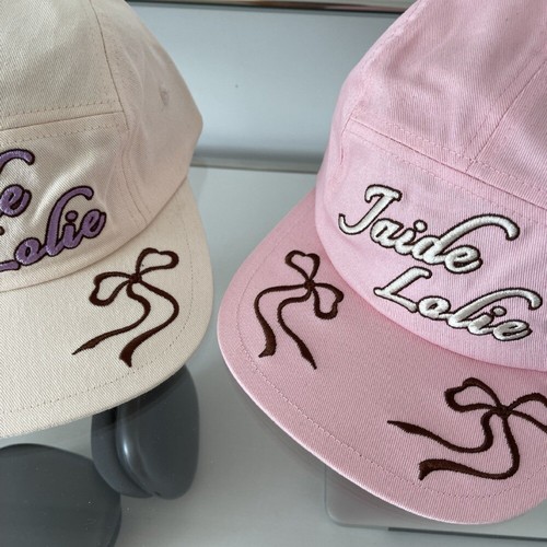 Retro Style Baseball Cap Ribbon Bow Sunshade Hat New Duck Tongue Cap ...