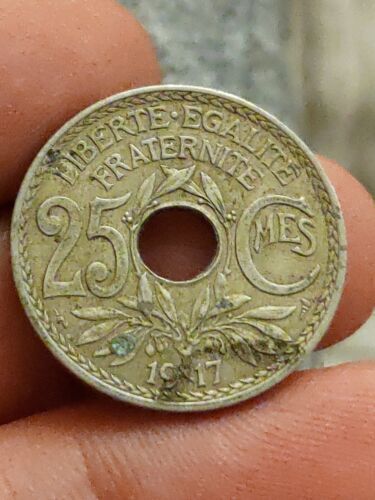 1917 France 25 Centimes Coin Kayihan coins T24 | eBay