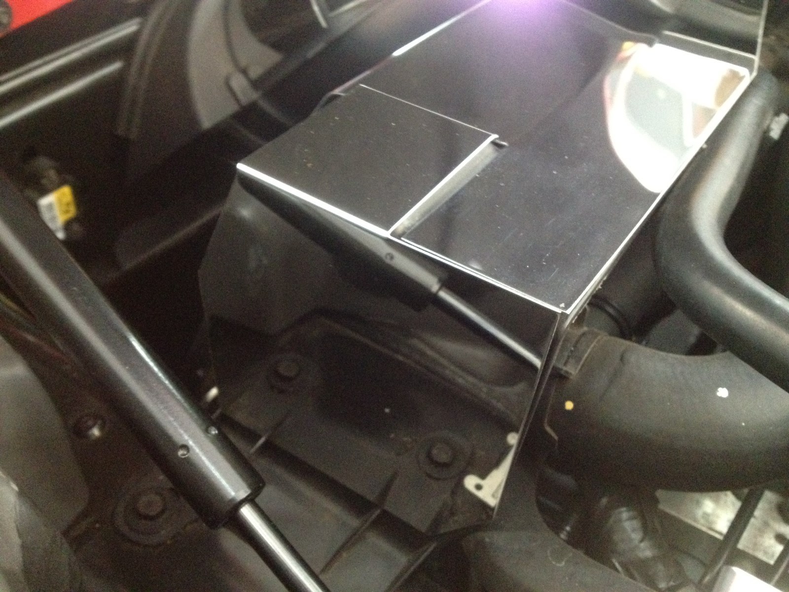 Corvette Radiator Support Shroud Covers 4 Pc Polished Stainless C6 2005 ...