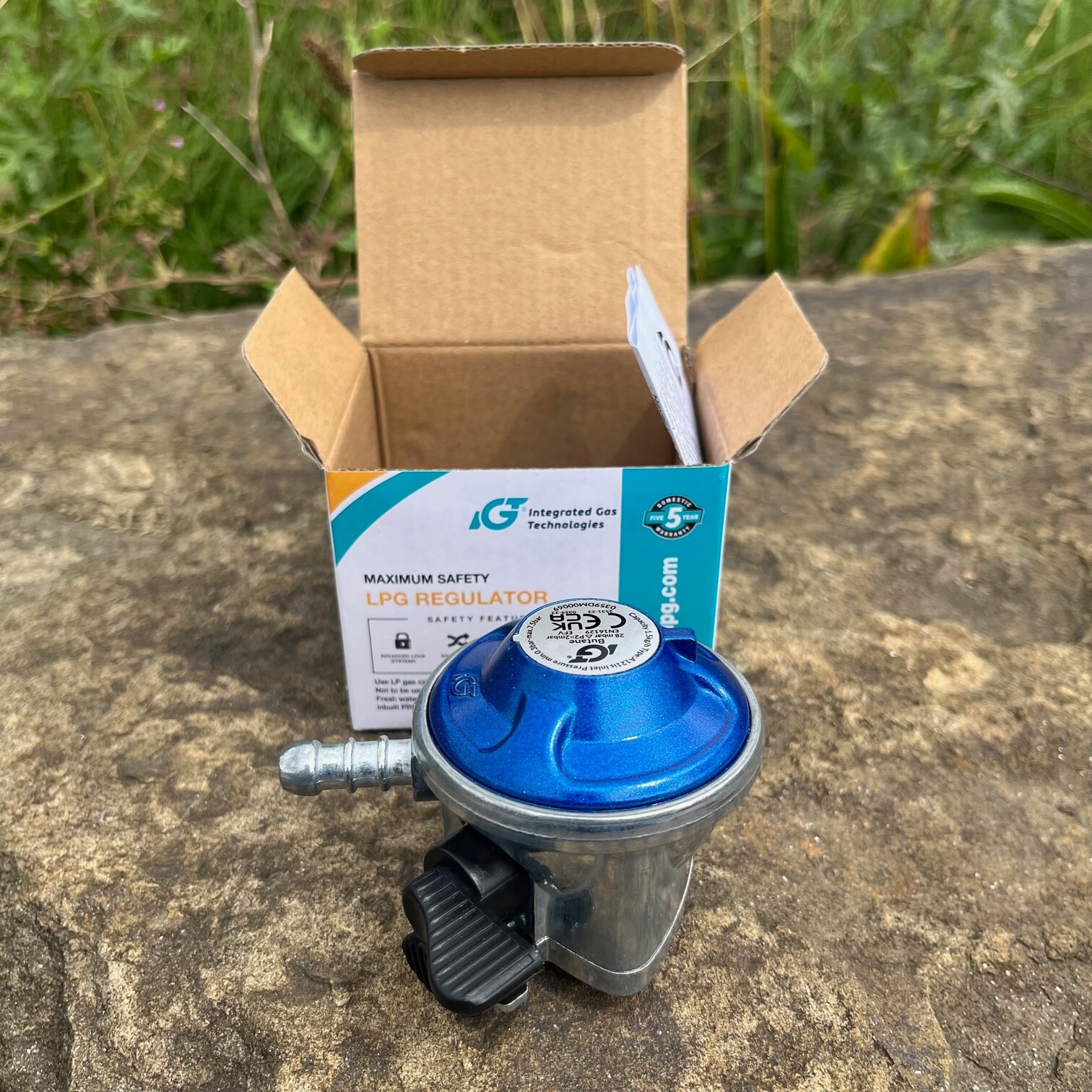 Butane Clip On Gas Regulator 30 mbar Fits Calor & Flogas 21mm | eBay UK