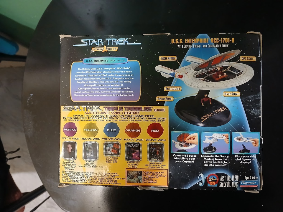 STAR TREK STIKE FORCE CARDASSIAN WARSHIP | eBay