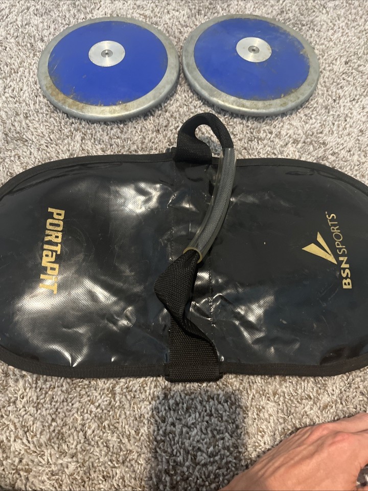 1.6 kg Pack Of 2 Discus Blue High School 8.50" Round Throwing Track ...