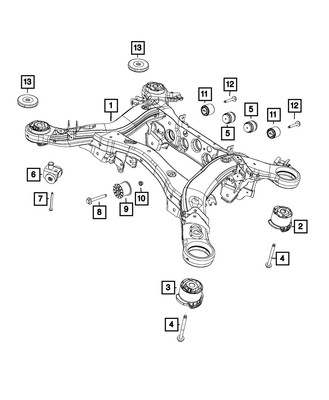 Genuine Mopar Hex Head Bolt And Washer 6510719AA | eBay