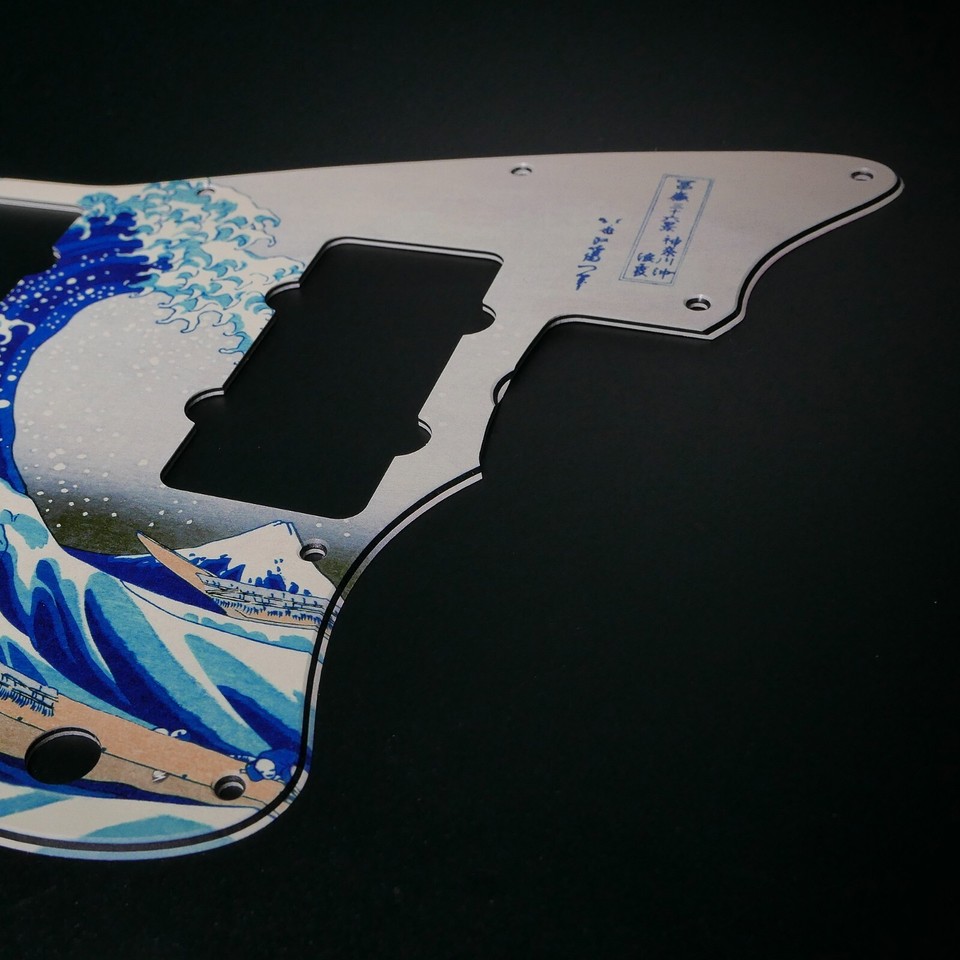 Fender Jazzmaster Pickguard • Vintage Style-The Great Wave Off Kanagawa ...