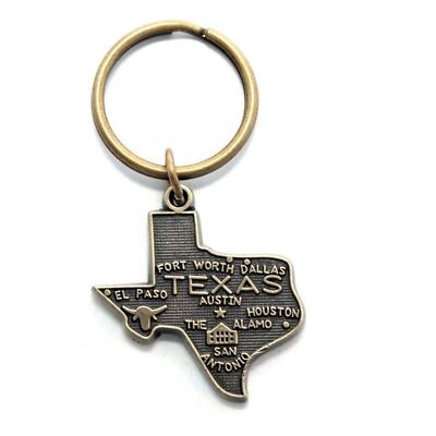 Texas State Keychain Bronze color | eBay