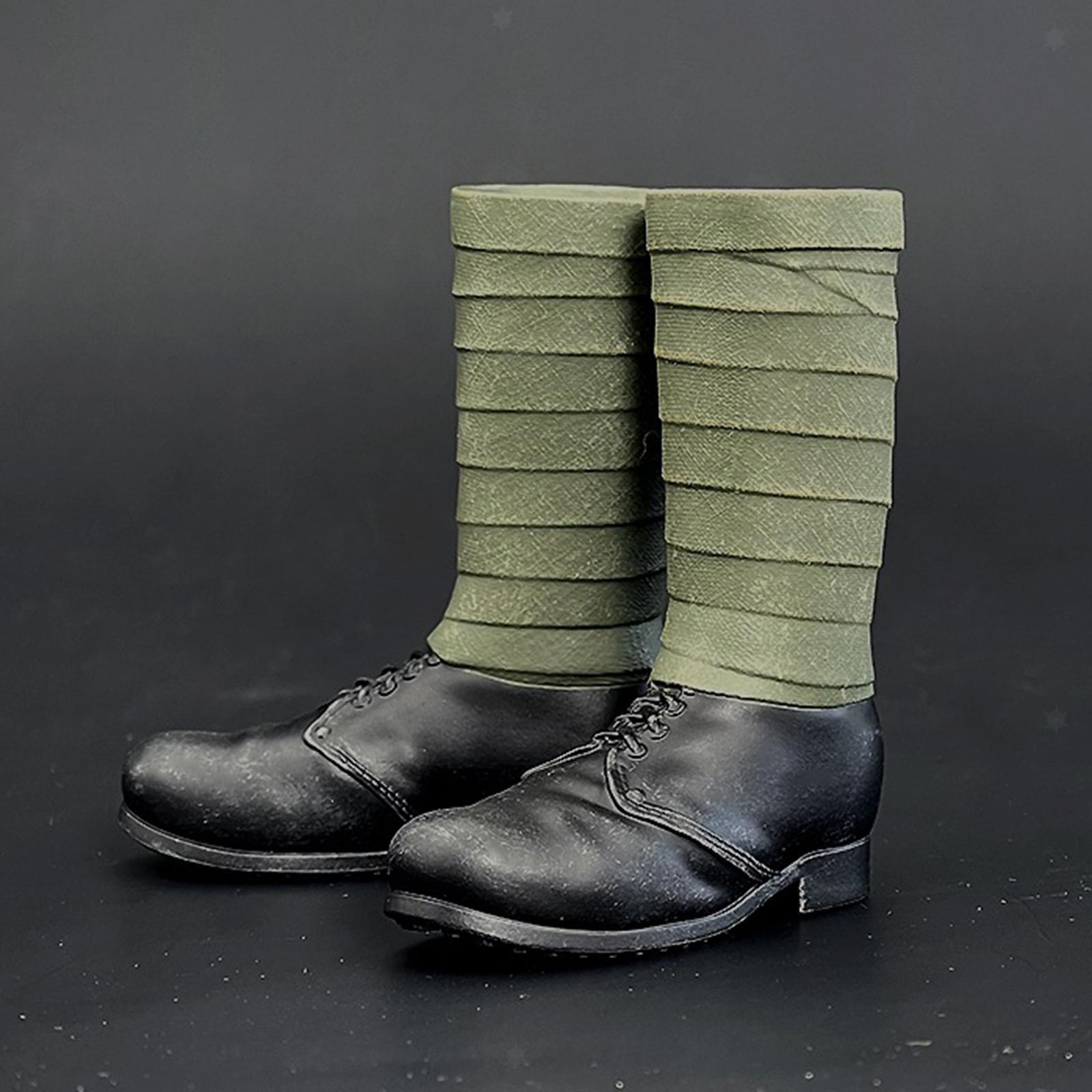 Men Figures Boots Trend 1:6 Scale Solider Boots for 12in Action Figure ...