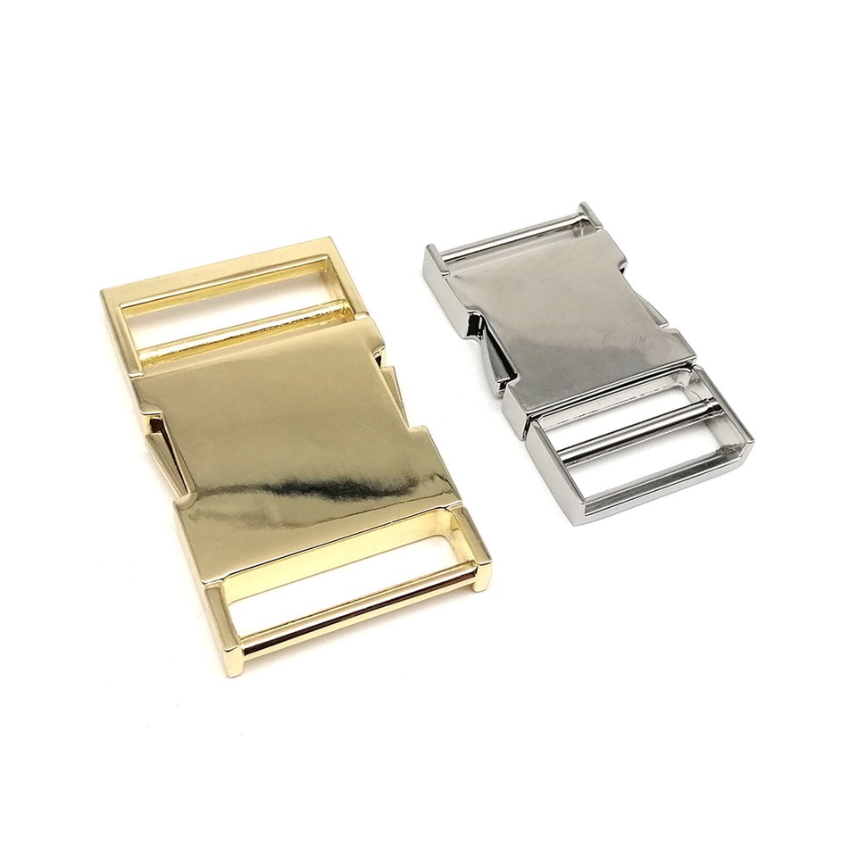 Metal Bag Backpack Strap Webbing Belt Quick Side Release Buckle Clip ...