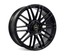 To Suit AUDI A5 WHEELS PACKAGE: 20x8.5 20x10 Simmons OMC Satin Black ...