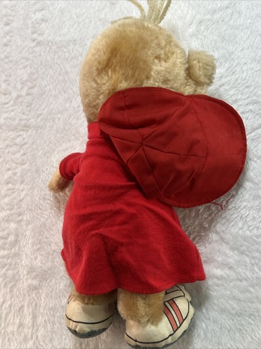 Vintage 1983 Alvin And The Chipmunks ALVIN 11” Plush Doll CBS Toys Red ...