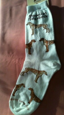 Rhodesian Ridgeback Socks - For Bare Feet - NWT | eBay