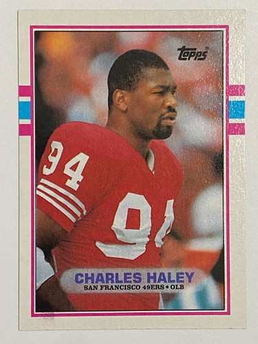 1989 Topps #11 Charles Haley San Francisco 49ers | eBay
