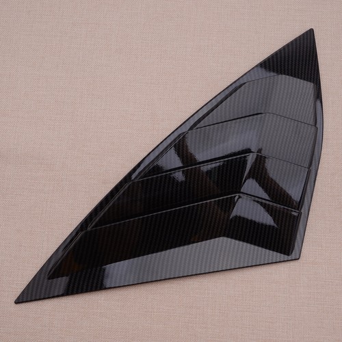 Black 1/4 Quarter Side Window Louver Vent Cover Fit For VW Jetta MK7 ...