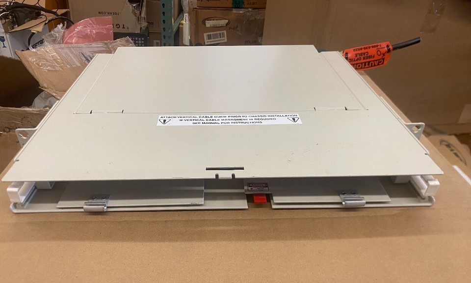 CommScope 24 Port Fiber Optic Termination/Splice 19" Patch Panel | eBay