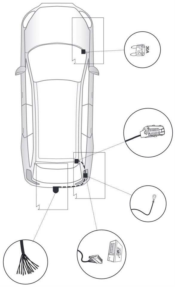 Brink Anhängerkupplung abnehmbar für Peugeot 508 I 14-18 mit 13pol ...