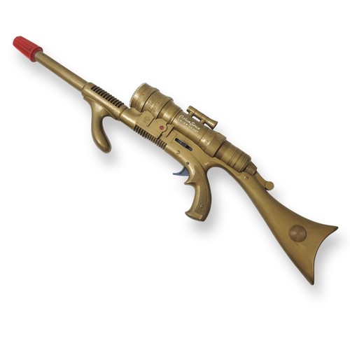 Rare 1950's Marx Captain Space Solar Scout Official Gold Atomic Ray Gun ...