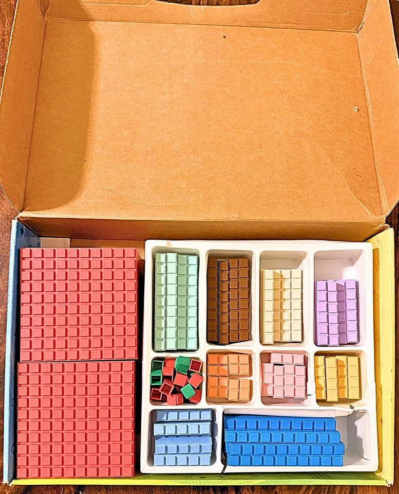 Math U See Manipulatives Integer Block Kit Homeschool Math Classroom | eBay