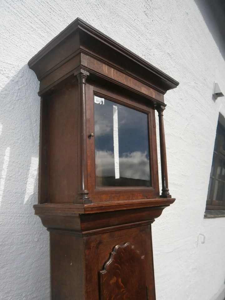 oak LONGCASE CLOCK CASE c1770 takes 11inch dial | eBay UK
