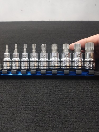 Matco Tools SQM92VA 9Pc. 3/8" Drive ADV triple Square Bit Socket Set | eBay