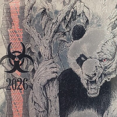 1/1000th Oz .999 Silver Zombucks Pandamonium Currency of Apocalypse ...