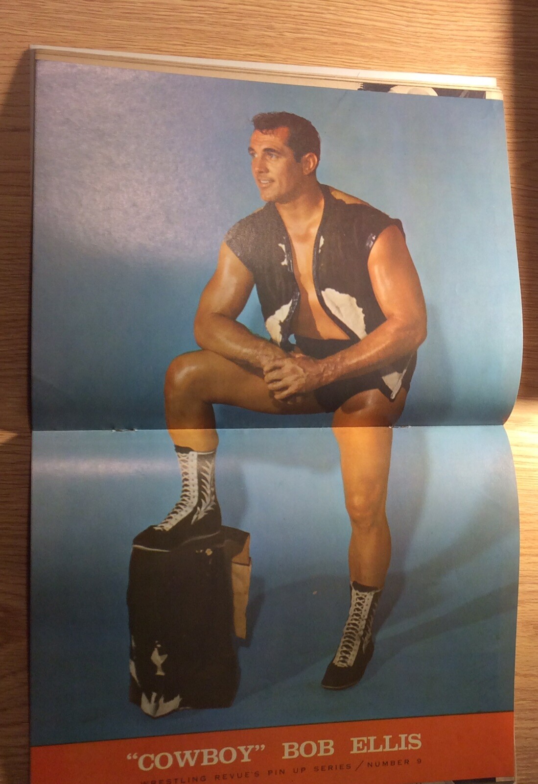 Wrestling Revue Oct 1962 The Mummy,Yukon Eric, Cowboy Bob Ellis Poster ...