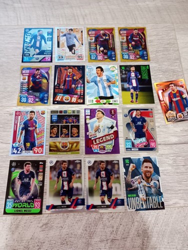 Lionel Messi - Topps Match Attax / Panini Adrenalyn XL / Panini / Topps ...
