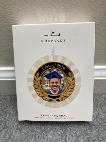 Hallmark Class of 2019 Keepsake Ornament, "Congrats, Grad!" -- photo ...