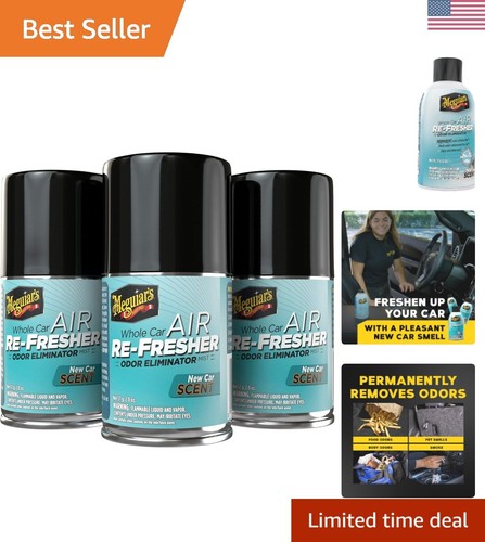 Meguiar’s Whole Car Air Refresher - 2 Oz Spray for Lasting New Car ...