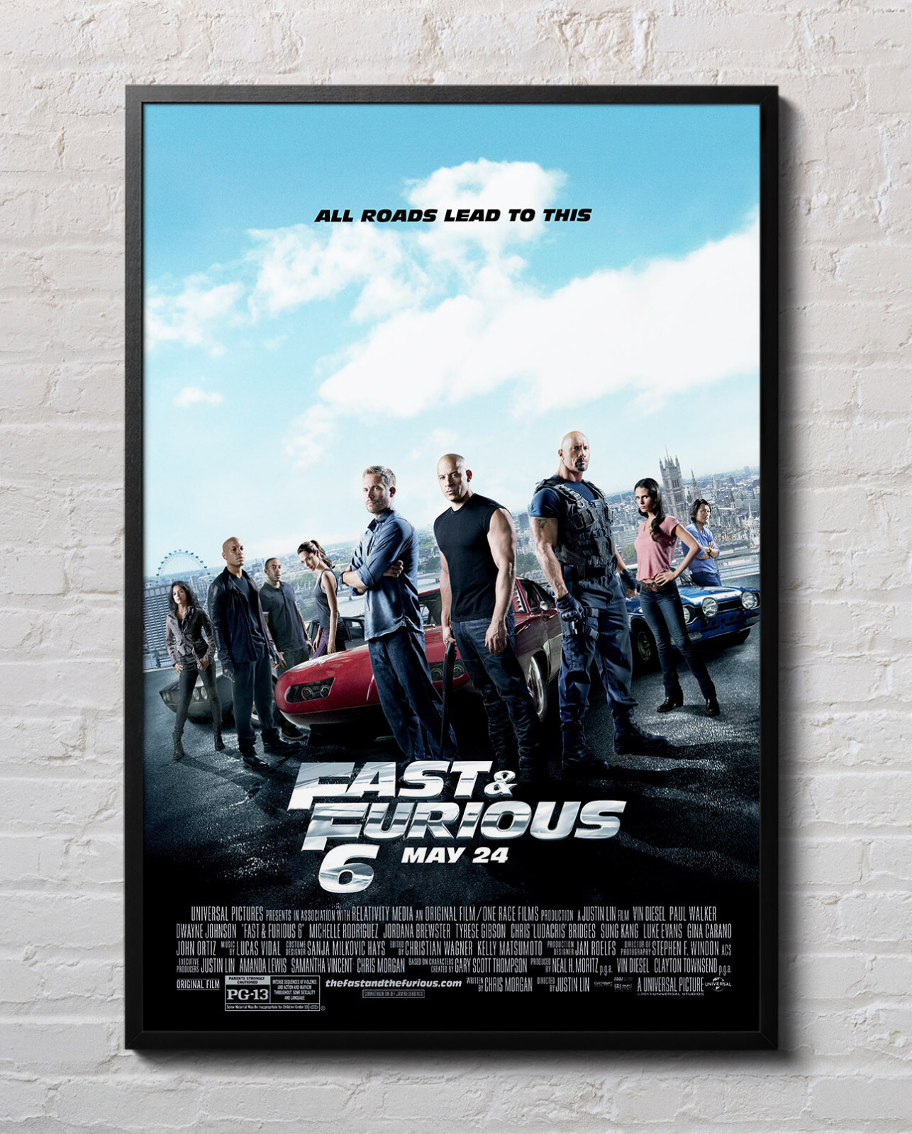 Fast Furious 6 Poster