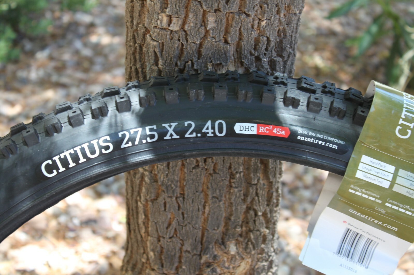 ONZA CITIUS DHC Freeride Downhill Tire Tubeles 27.5" x 2.40 27.5x2.4 ...
